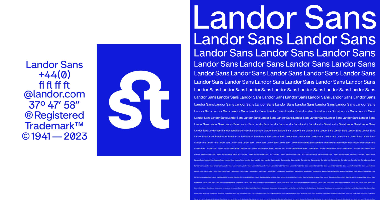 Landor rebrand - brandguide